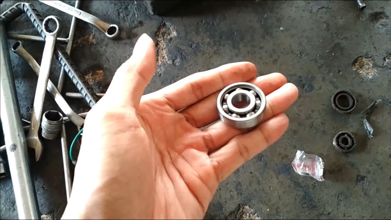 GANTI BEARING - Cara Mengganti Laher atau Bearing Roda Sepeda Motor ...
