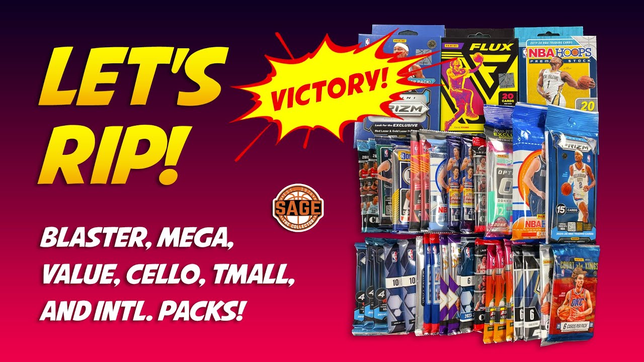 Let's Rip! Random Basketball Card Packs 🔥 It Finally Happened! - YouTube