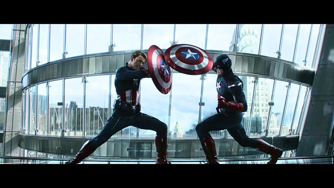 Captain America vs Captain America Full Fight (4K) | AVENGERS ENDGAME ...
