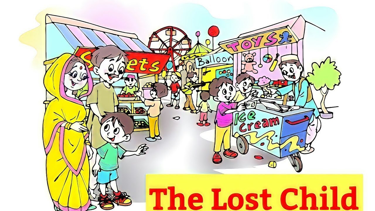 class 9 chapter 1 the lost child # class 9 English chapter 1 ih Hindi ...