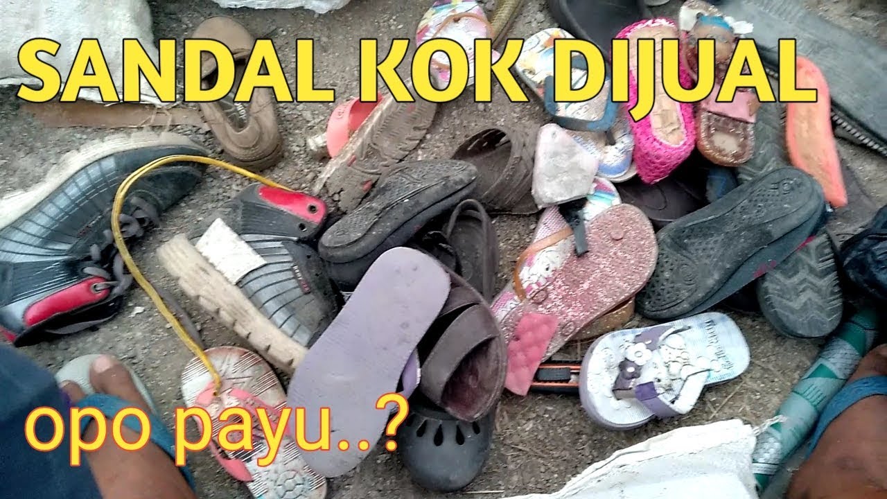 Mengenal jenis barang bekas/Rosok: GEMBOS/ SANDAL. Sukses Bisnis Rosok ...