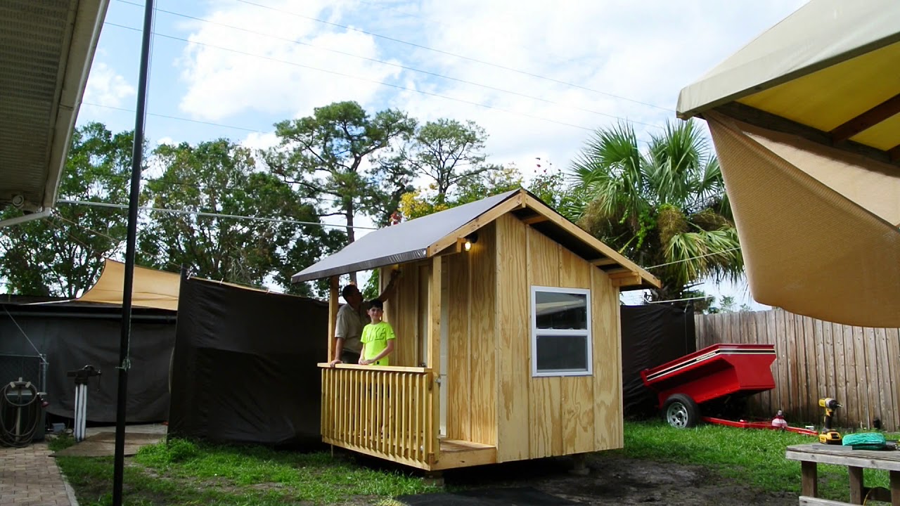 Treehouse No Tree...No Problem - YouTube