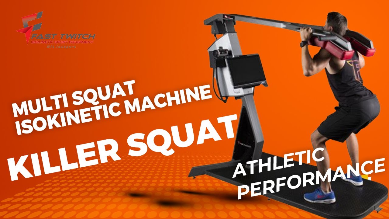 Multi Squat Isokinetic machine: How to do killer hack squat machine ...