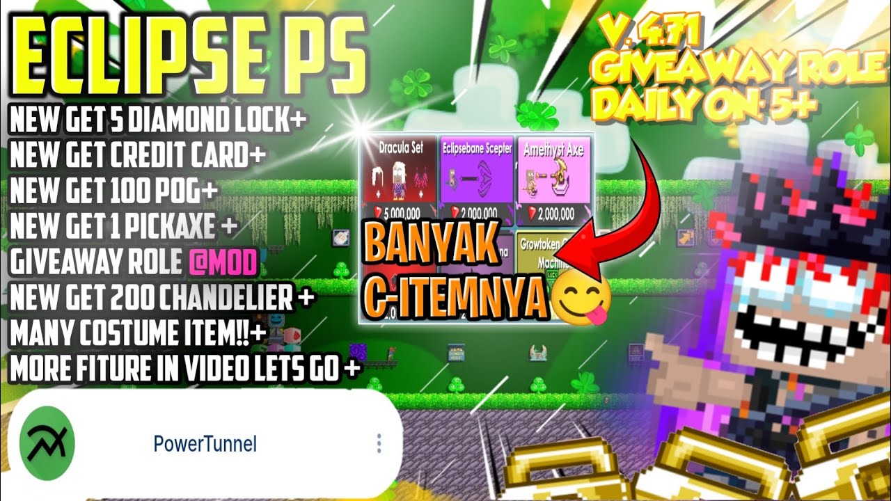 STORE C-ITEM RAYMAN NIH CUY🙀 | ECLIPSE PS | NEW GTPS 2024 - YouTube