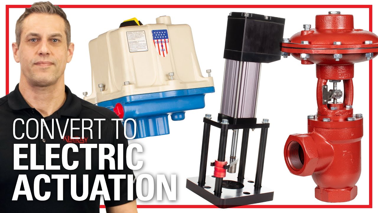How to Convert the Low Pressure High Volume Valve to Electric Actuation ...