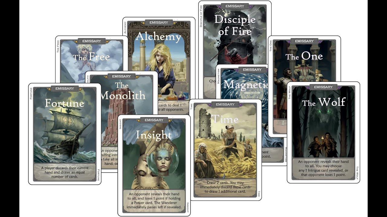 How to Play the Wanderer Strategy Card Game - YouTube