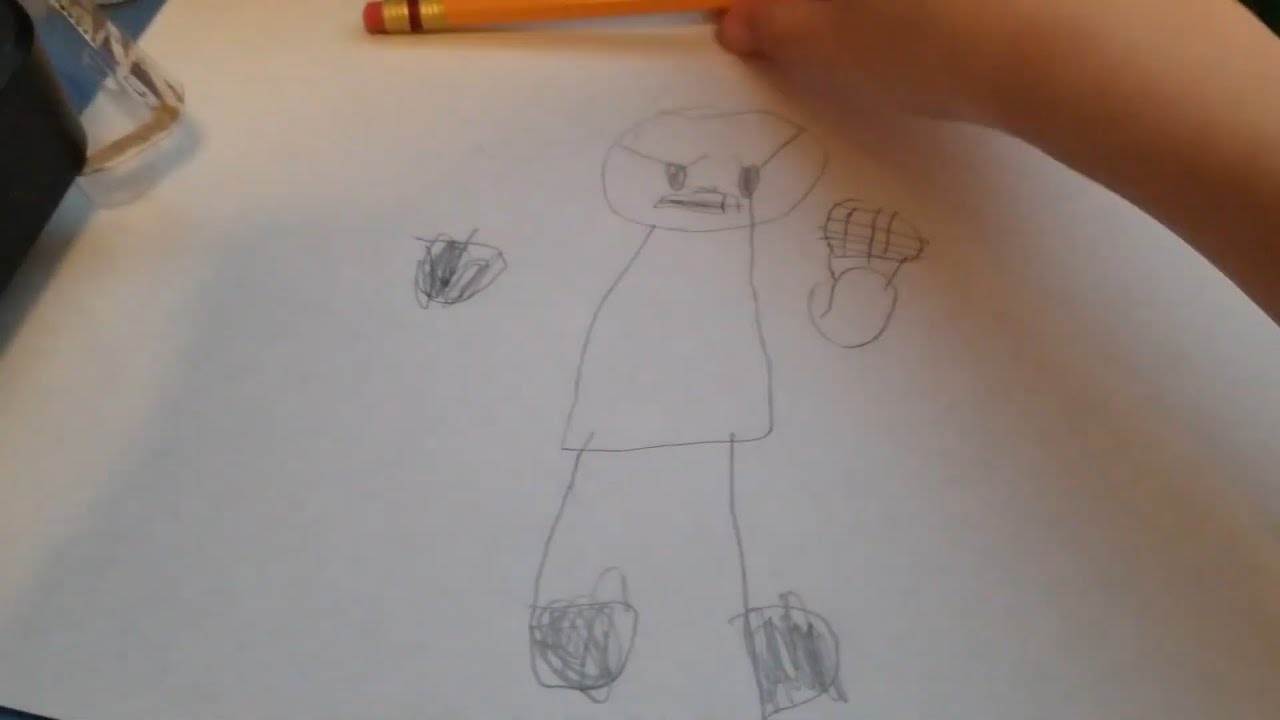 How to Draw Fnf Sketchy - YouTube