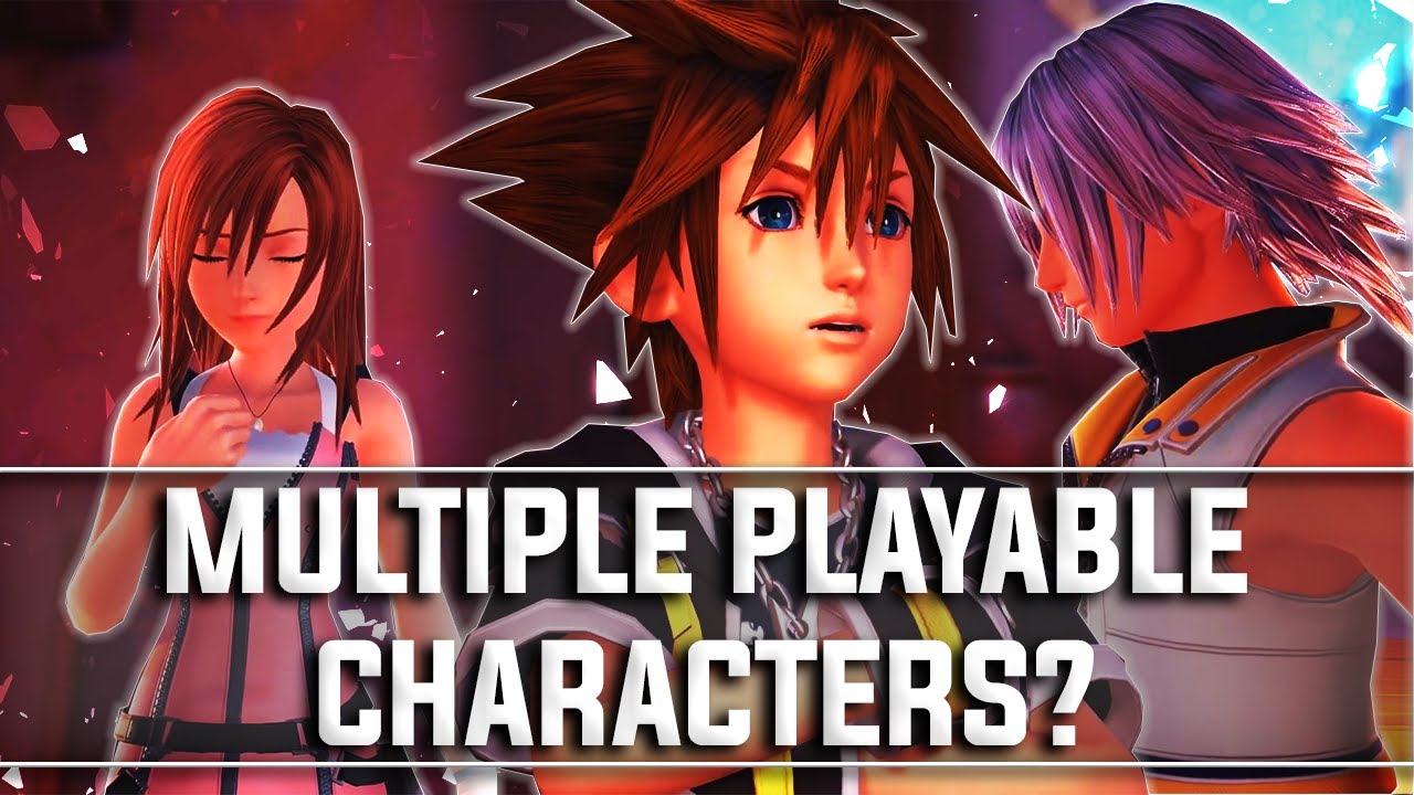 MULTIPLE PLAYABLE CHARACTERS IN KH3?!? - Discussion/Concept - YouTube