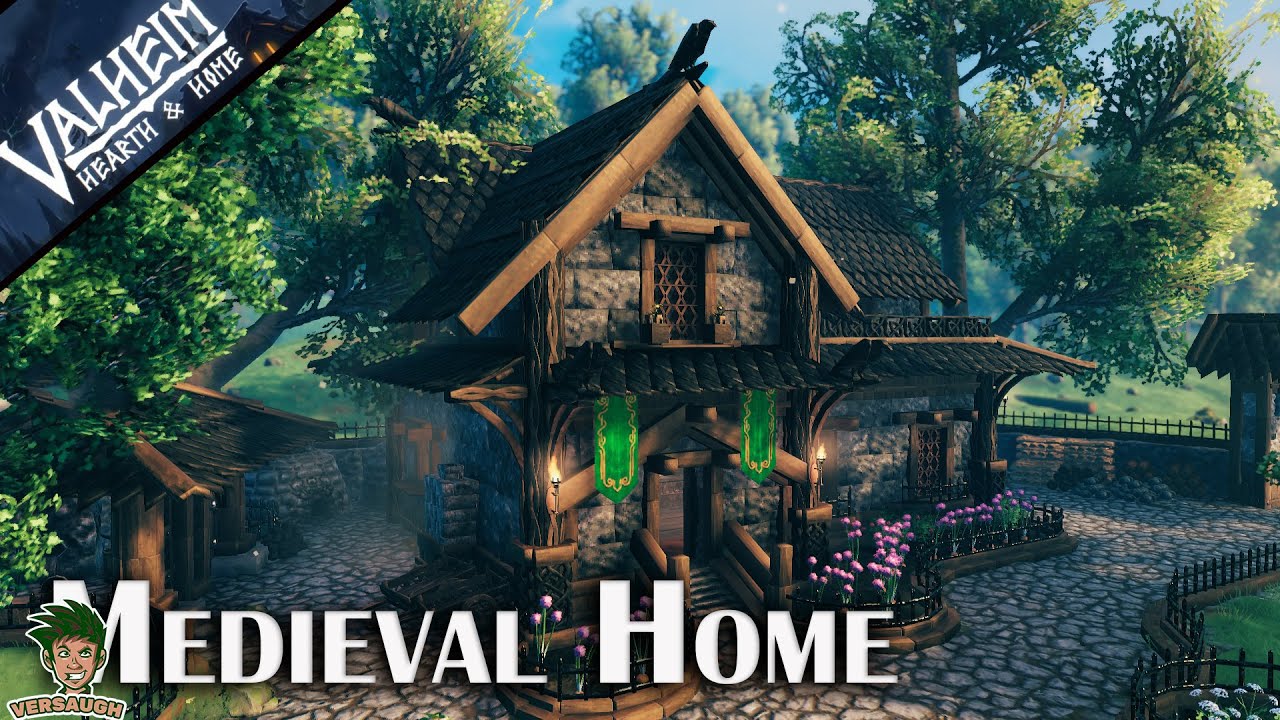 Valheim | Medieval home season 2 build Ep# 1 (hearth and home new ...