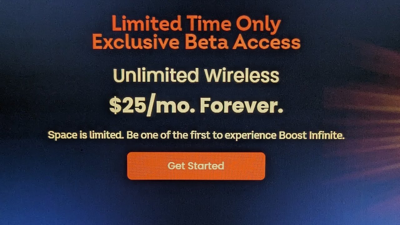 Breaking News! Dish Wireless Boost Infinite: $25 For Life! Sign Up Now ...