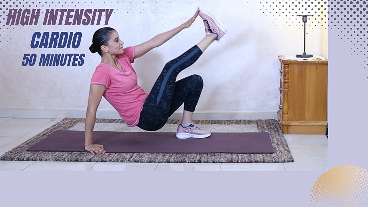 50-Min High Intensity Cardio Workout | Burn Fat Fast & Boost Endurance ...