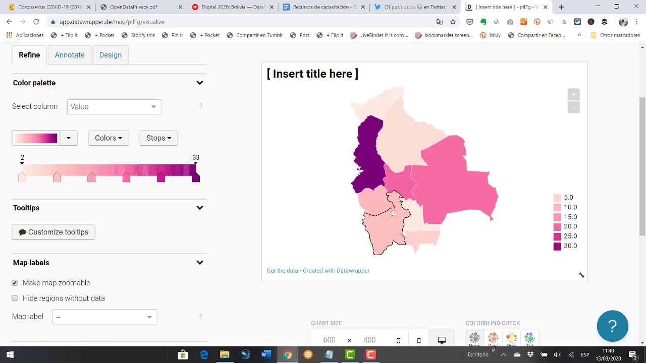 Tutorial: Mapas interactivos con Datawapper - Periodismo digital - YouTube