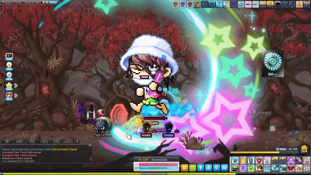 [Maplestory] NLC Revamp - Phantom Forest Prequests (extra scary sanity ...