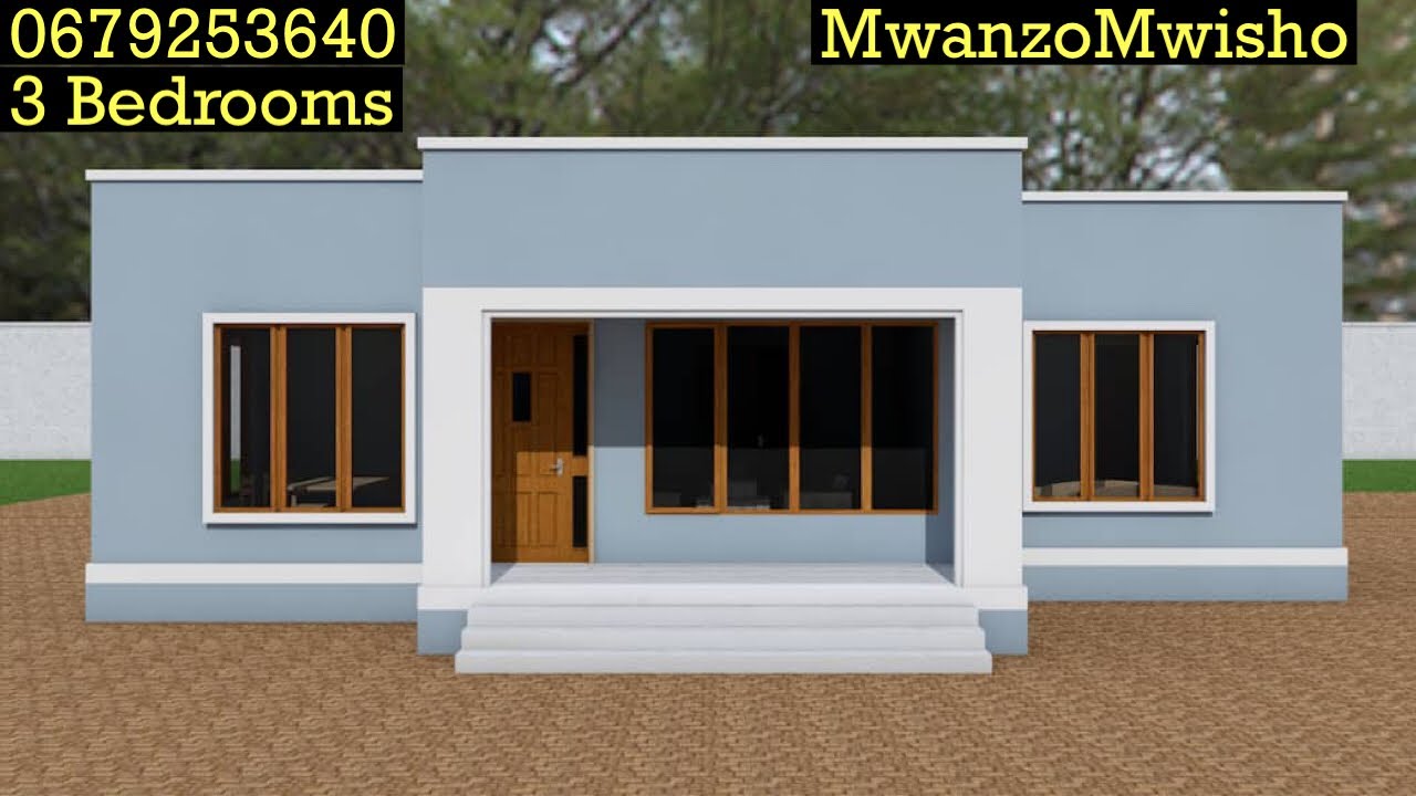 Ramani za nyumba za kisasa, 3 Bedrooms House Plan 220906, 0679253640 ...