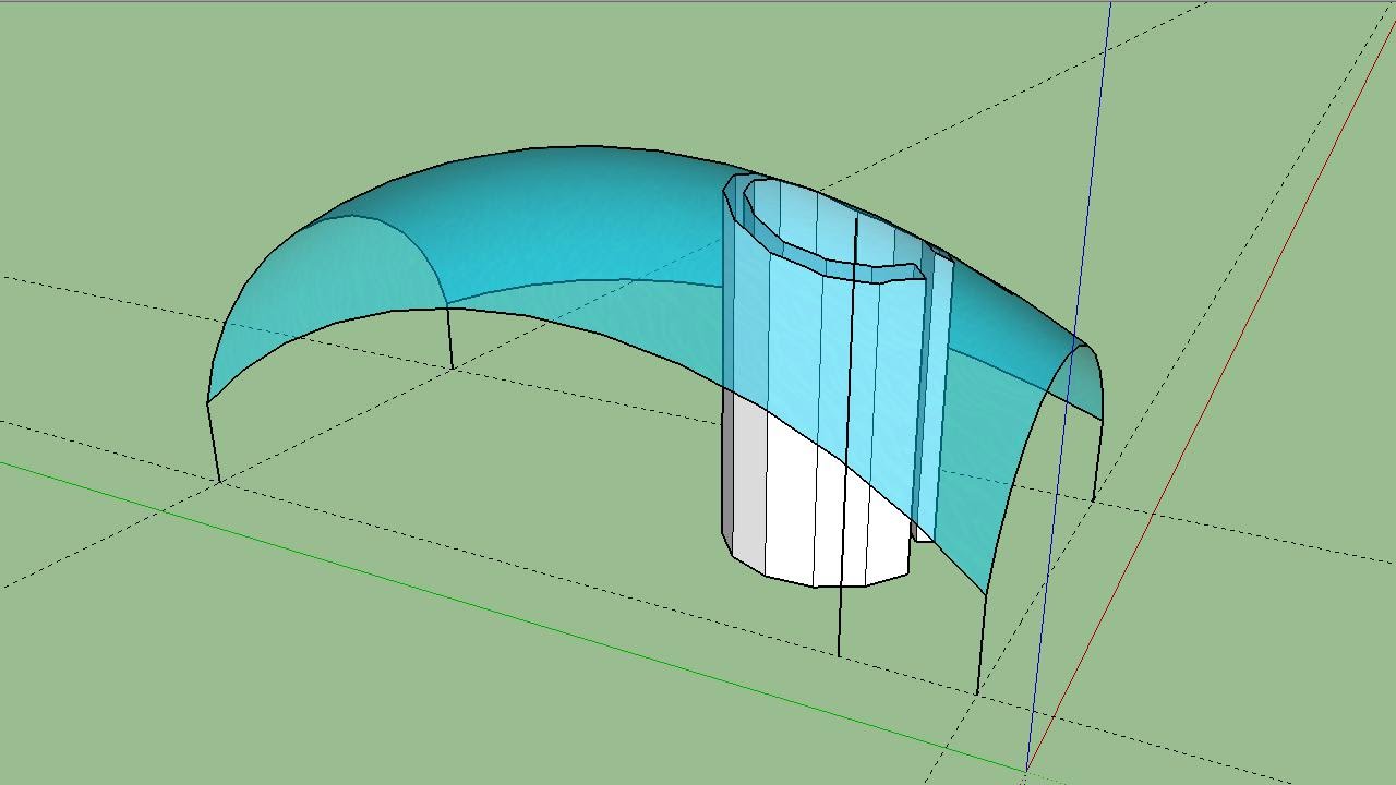 SKETCHUP SKT154 EXTRUDE TOOLS EDGES BY VECTOR TO OBJECT - YouTube