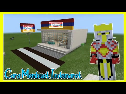 Cara Membuat Indomaret!!Di Minecraft - YouTube
