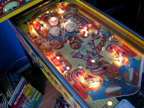 "Wizard" Pinball Machine - YouTube