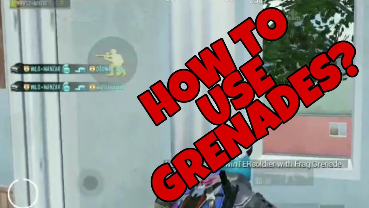 GRENADING TIPS! GRENADE ONLY MONTAGE | HOW TO USE GRENADES IN PUBG ...