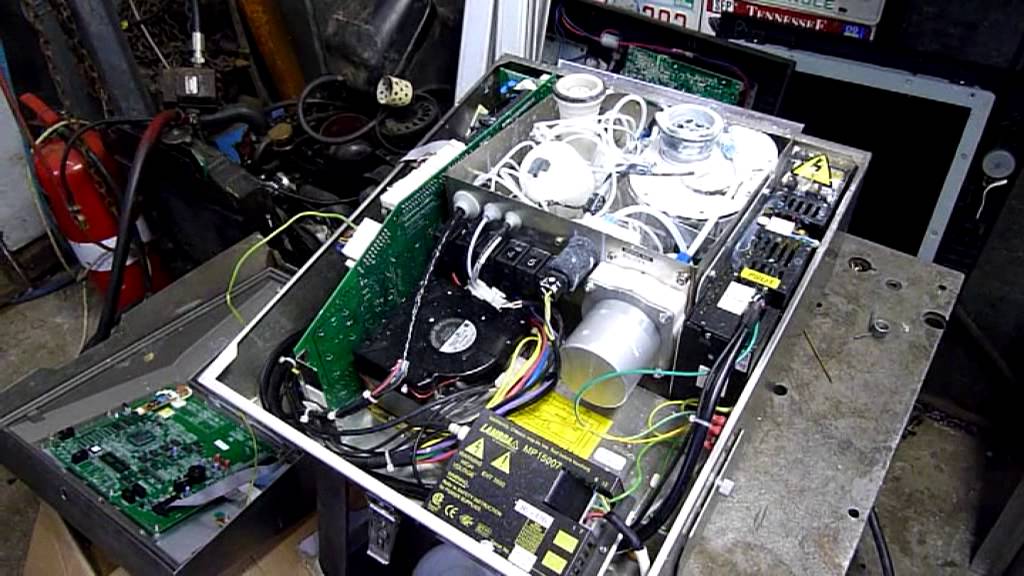 Linx 6800 Industrial Continuous Inkjet Printer Examination - YouTube