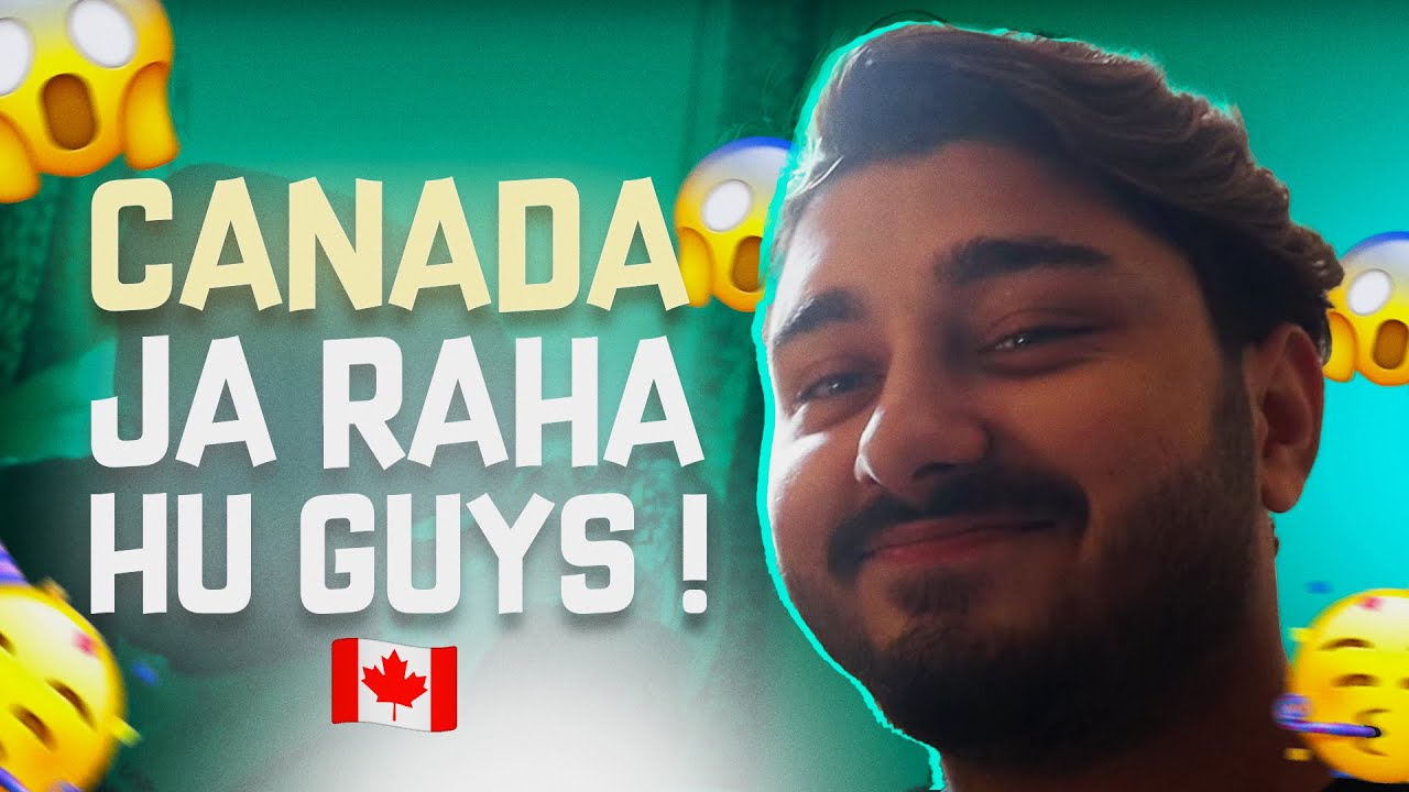 MAI CANADA JA RAHA HU GUYS || HARDIK SHARA VLOGS - YouTube
