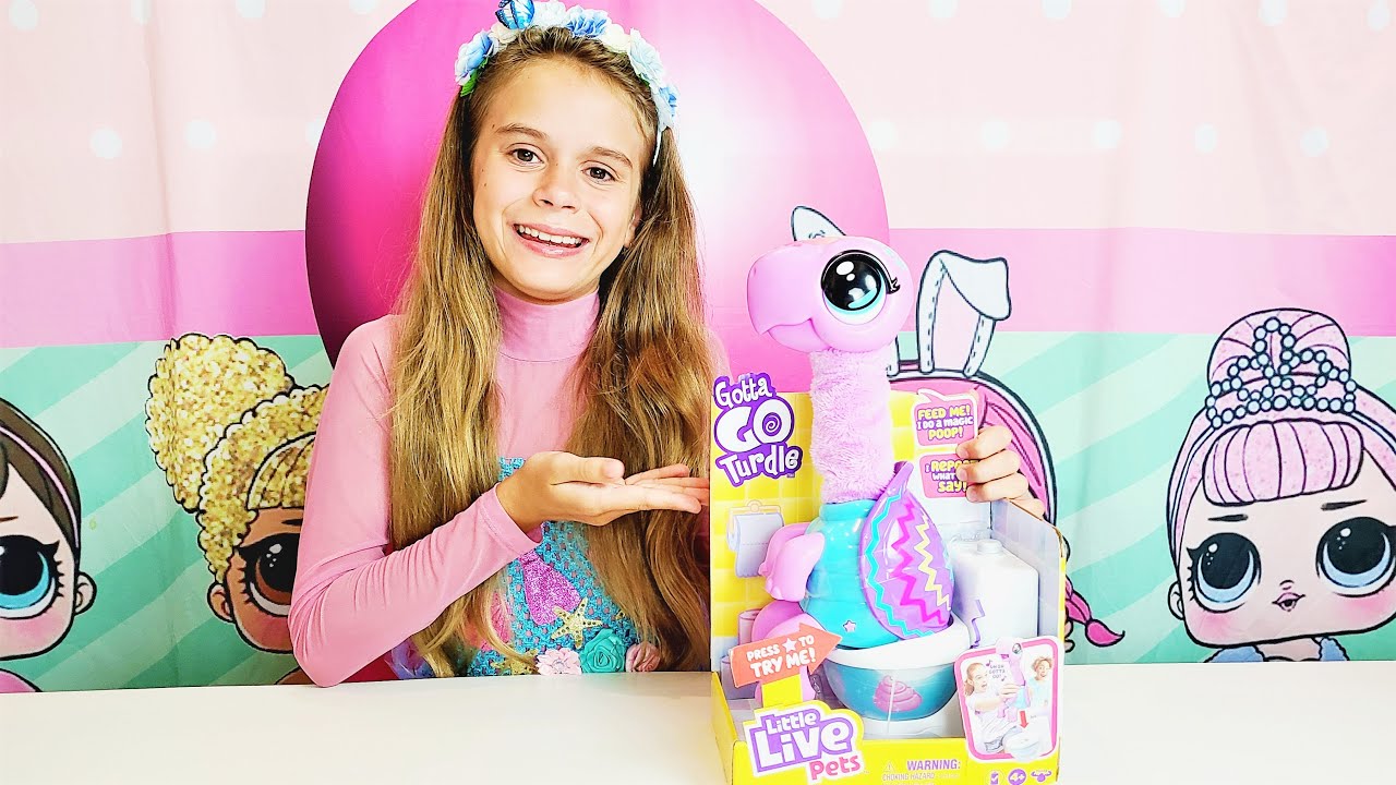 NEW Uh Oh Gotta Go! TURDLE, Little Live Pets: Pooping Turtle Shelbert ...