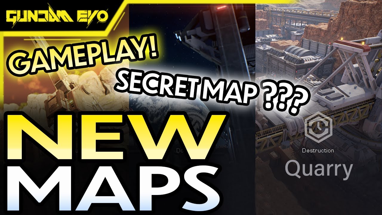 Gundam Evolution News || NEW MAPS + SECRET UNANNOUNCED MAP + ANALYSIS ...