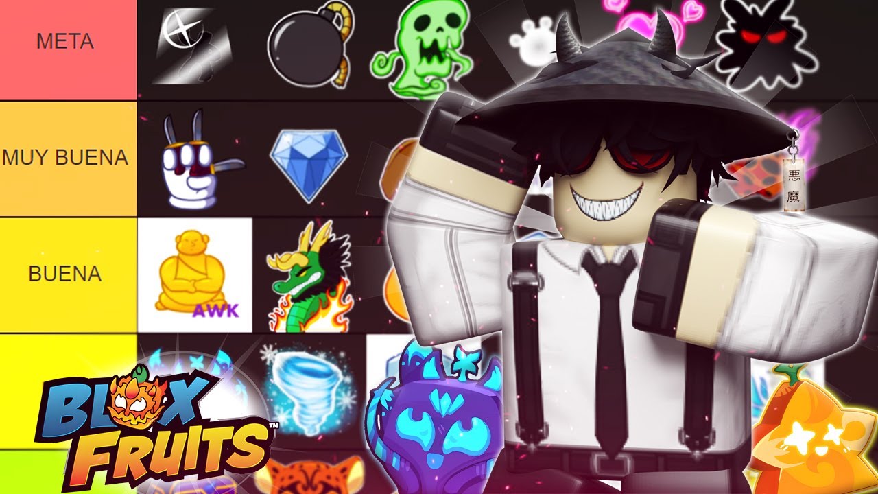 LAS MEJORES FRUTAS DE FARMEO DE LA UPDATE 21 EN BLOX FRUITS | TIERLIST ...