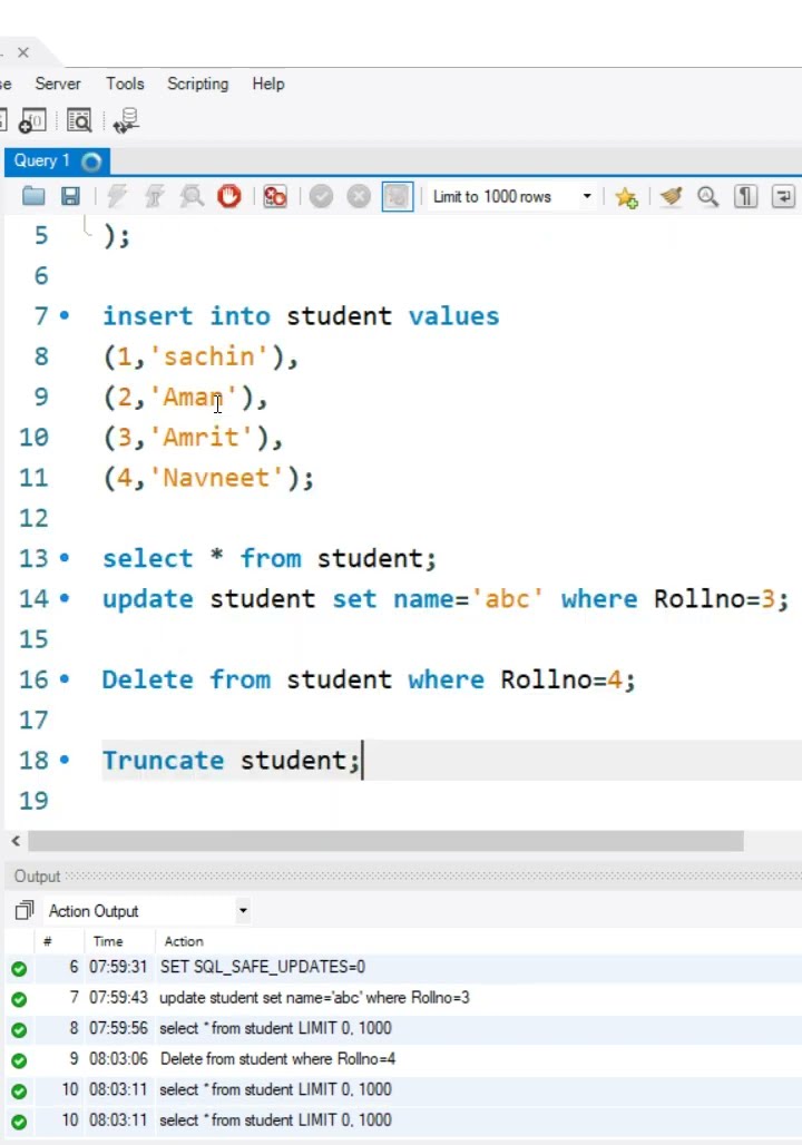 How To Delete All Records Of A Table In SQL YouTube How To Delete All Records Of A Table In SQL YouTube