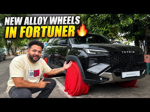 Finally New Wheels In My Fortuner ❤️