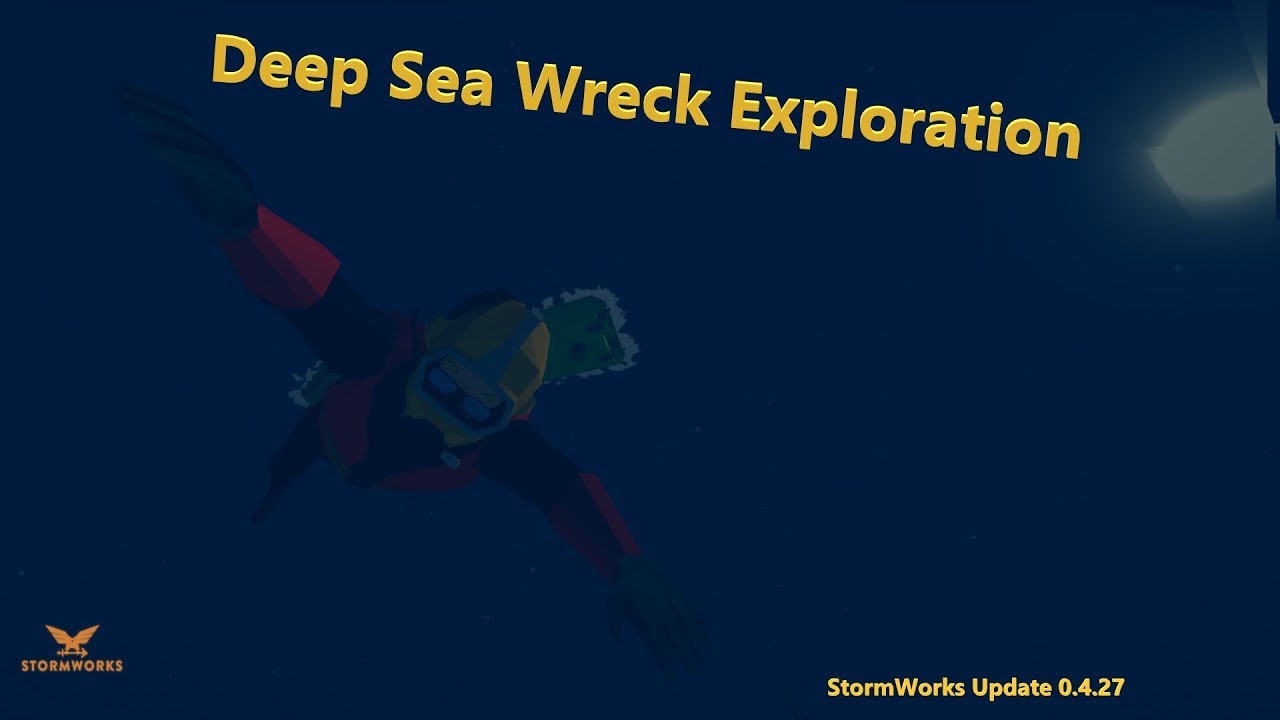 StormWorks Build and Rescue - Deep Sea Wreck Exploration - YouTube