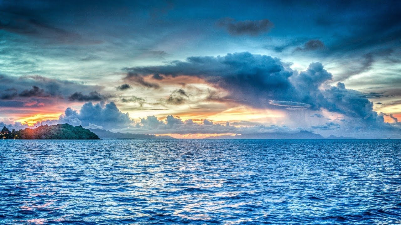 Fall Asleep with Powerful Waves at Night on Beach - Ocean Sounds for ...