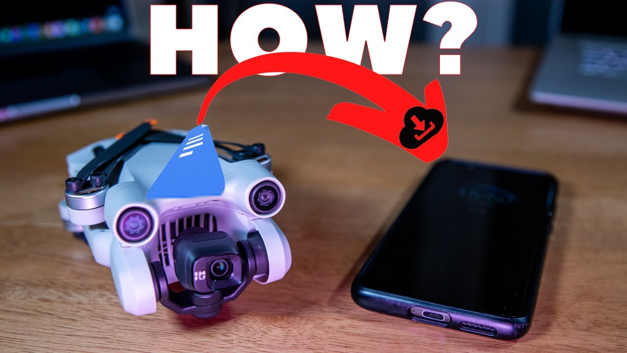How to transfer files from the drone to the device? - YouTube