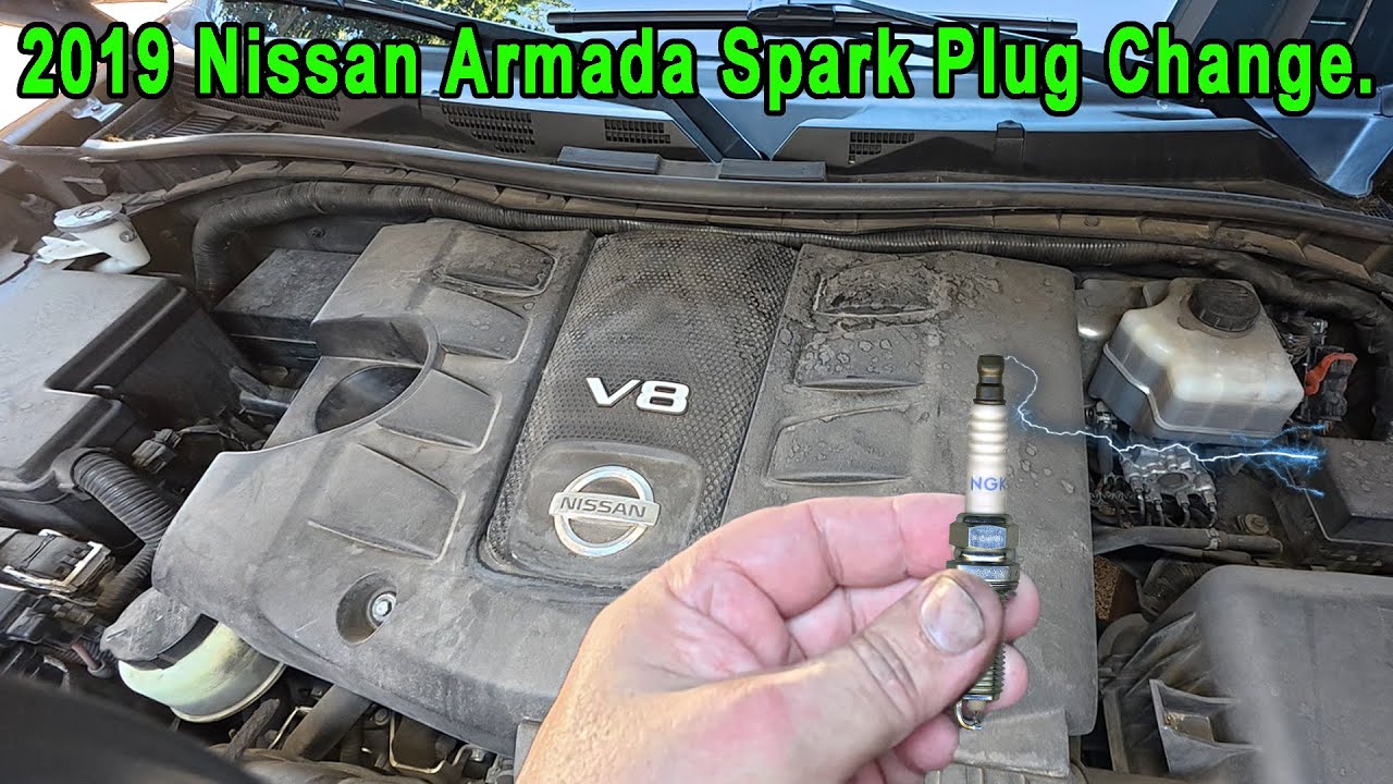 How to Change Spark Plugs on a 2019 Nissan Armada. - YouTube