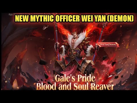 New Mythic Officier Wei Yan (Demon) - Dinasty Legend - YouTube