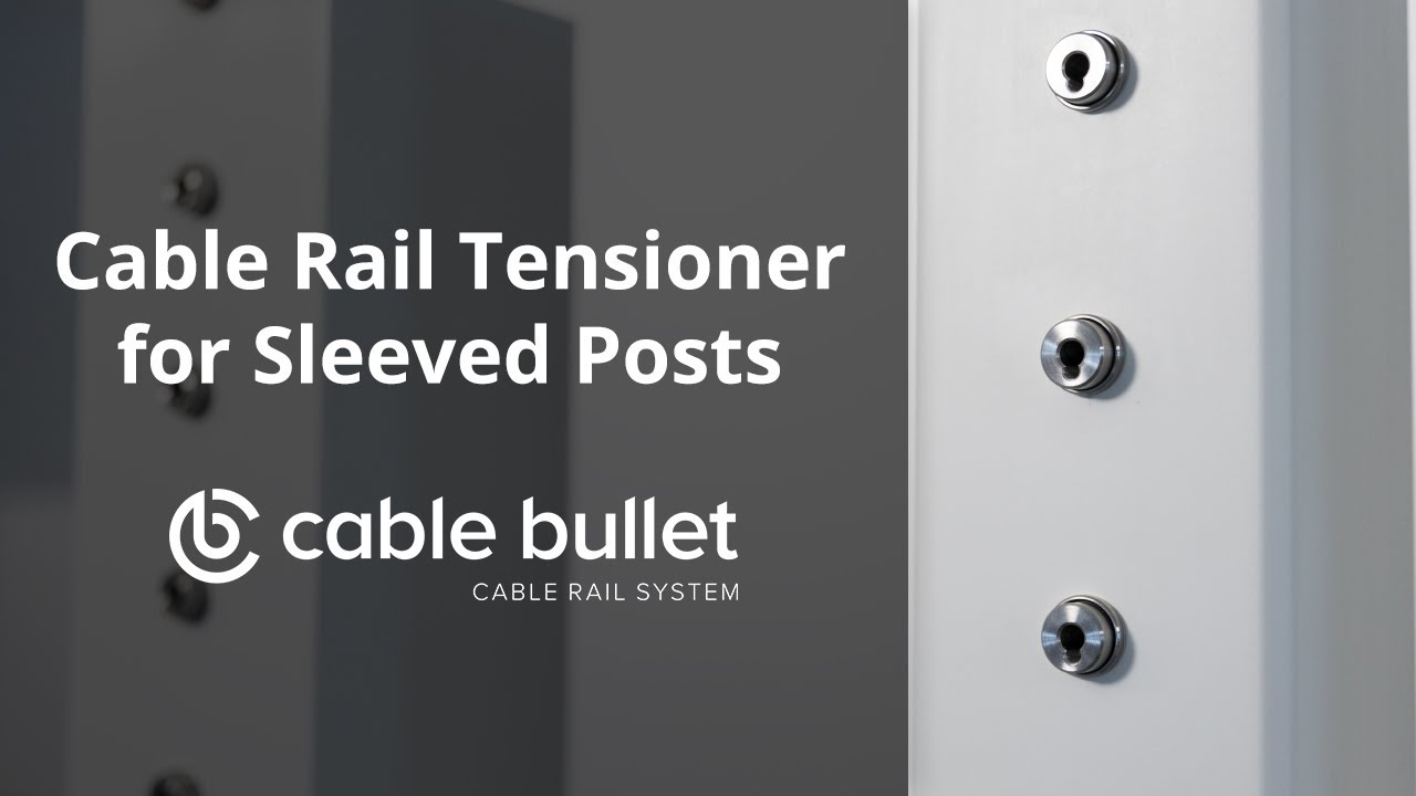Cable Rail Kit for Composite & Vinyl Post Sleeves | Cable Bullet System ...