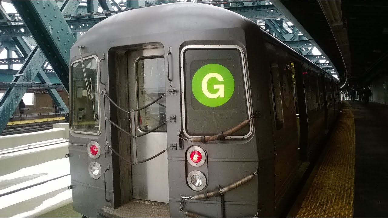 R68 & R68A (G) Trains At Smith - 9th Streets - YouTube