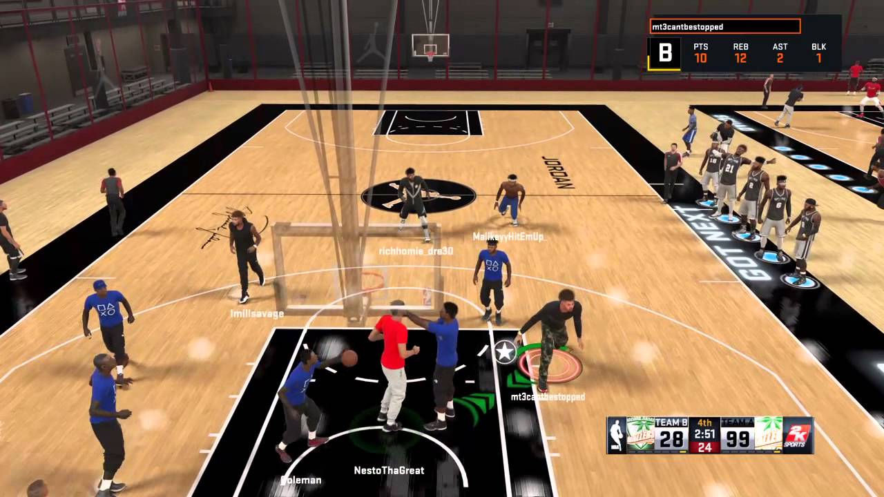 NBA 2K15 Rec Center | 78 Point Win!!! - YouTube