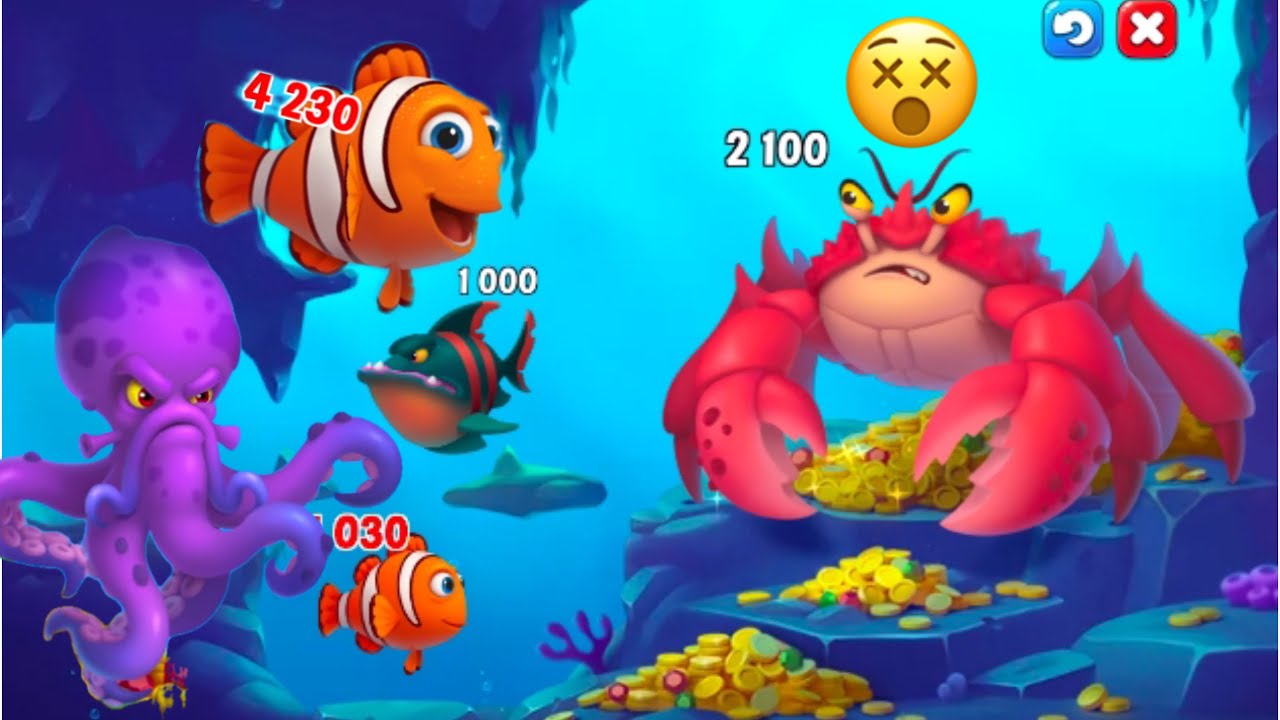 🐠Fishdom Ads Mini Games New Update :All Levels - Eat Fish Trailer - YouTube