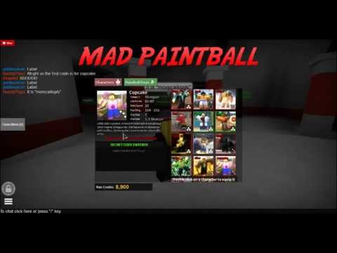 Mad Paintball Character Codes #1 - YouTube