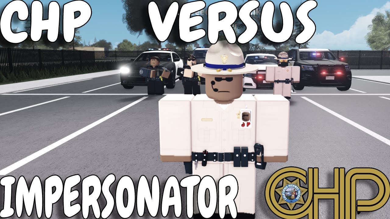 CHP VERSUS POLICE IMPERSONATOR!! Roblox FRR La - YouTube