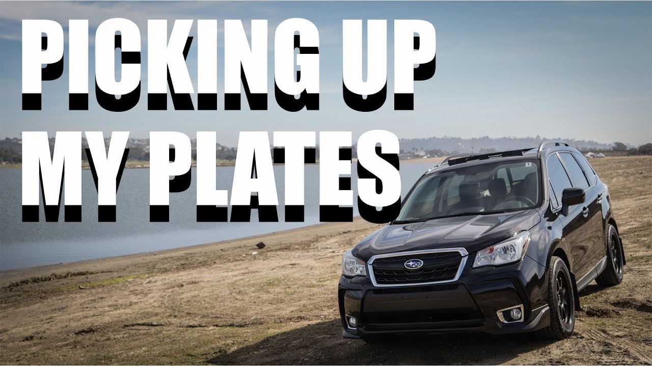 Picking up my legacy plates from the DMV - YouTube