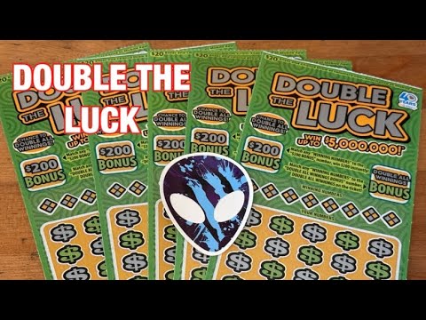 Double the Luck Tickets‼️California Lottery Scratchers🤞🍀🍀🍀 - YouTube