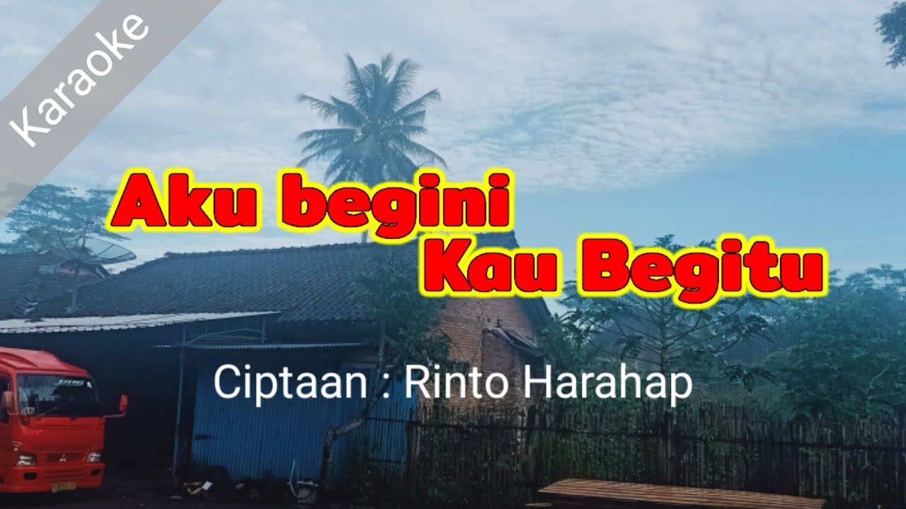 Aku begini kau begitu Karaoke - YouTube