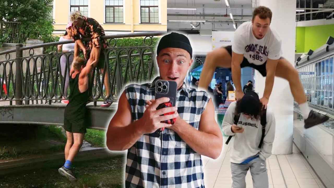 Oops..I was just trying to pull up some pranks in public 🤣🤣🤣 - YouTube