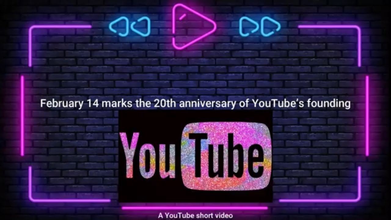 February 14 marks the 20th anniversary of YouTube’s founding - YouTube