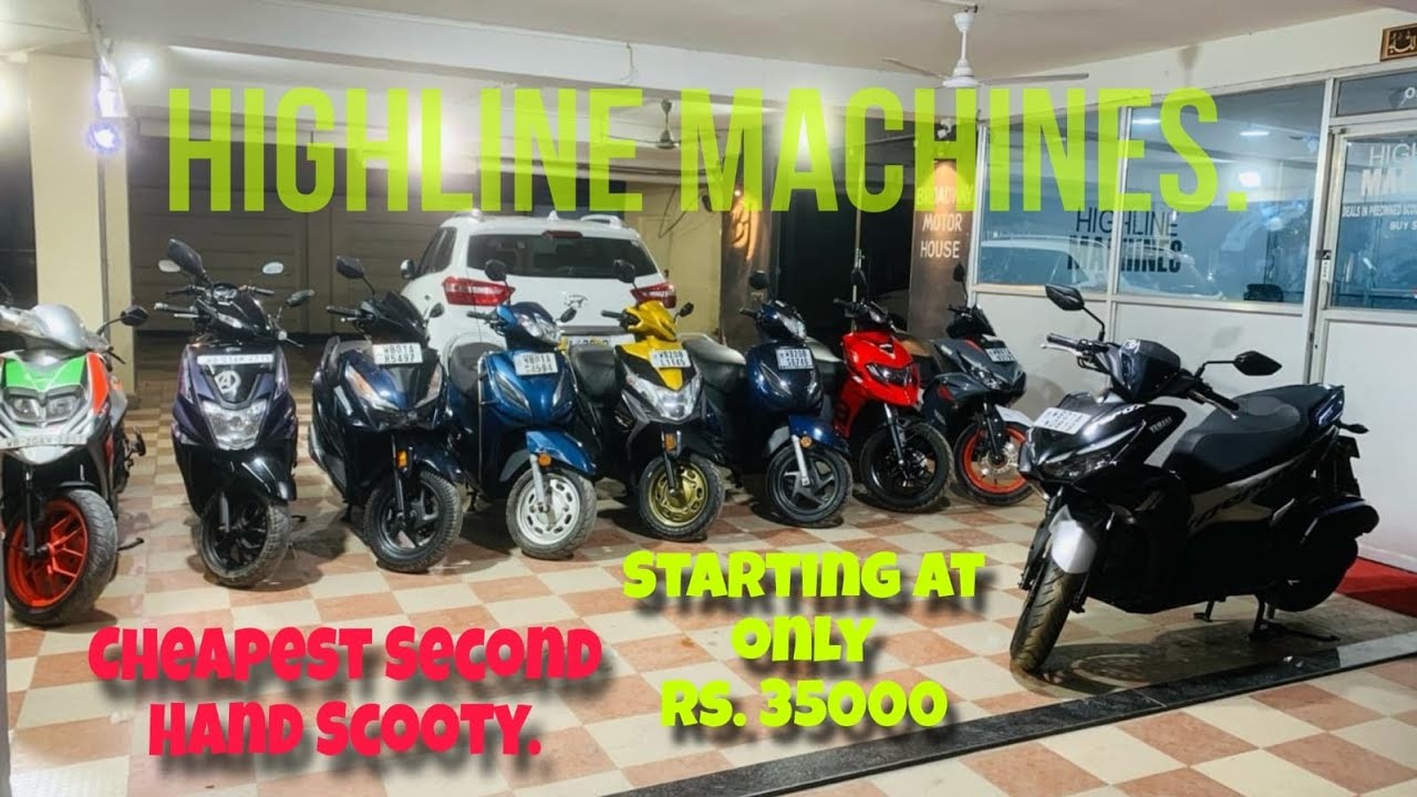 Cheapest second hand scooty starting at only Rs 35,000🤯|| Highline ...