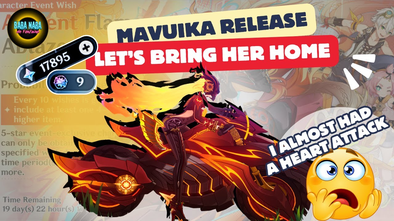Mavuika Release - LET'S PULL FOR MAVUIKA!!!! #mavuika #genshinimpact ...