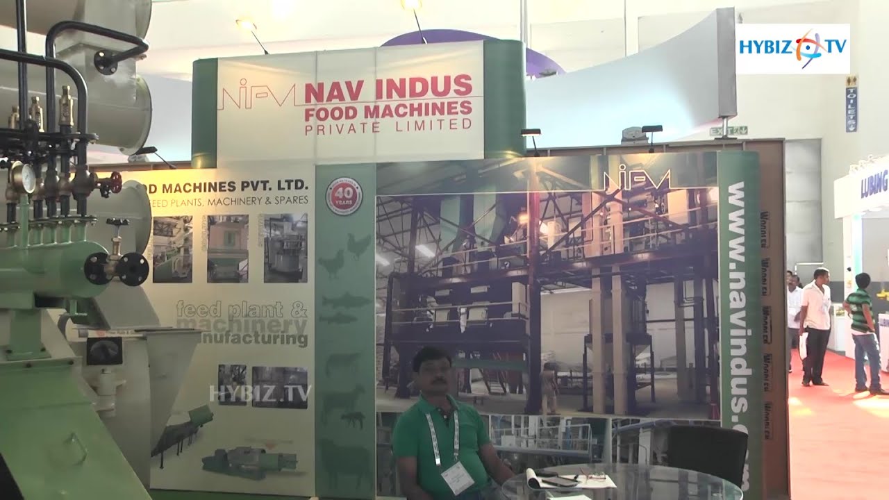 NAV Indus Food Machines Poultry India 2015 - YouTube