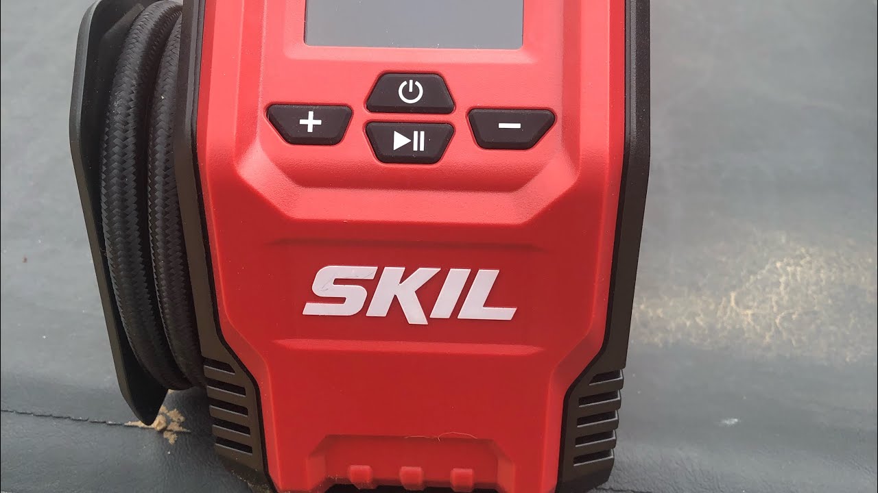 Skil PwrCore 12 inflator - YouTube