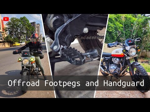 ಕೆಟ್ಟ ಮೇಲೆ ಬುದ್ಧಿ ಬಂತು | Barkbuster Handguard | Offroad Footpegs for ...